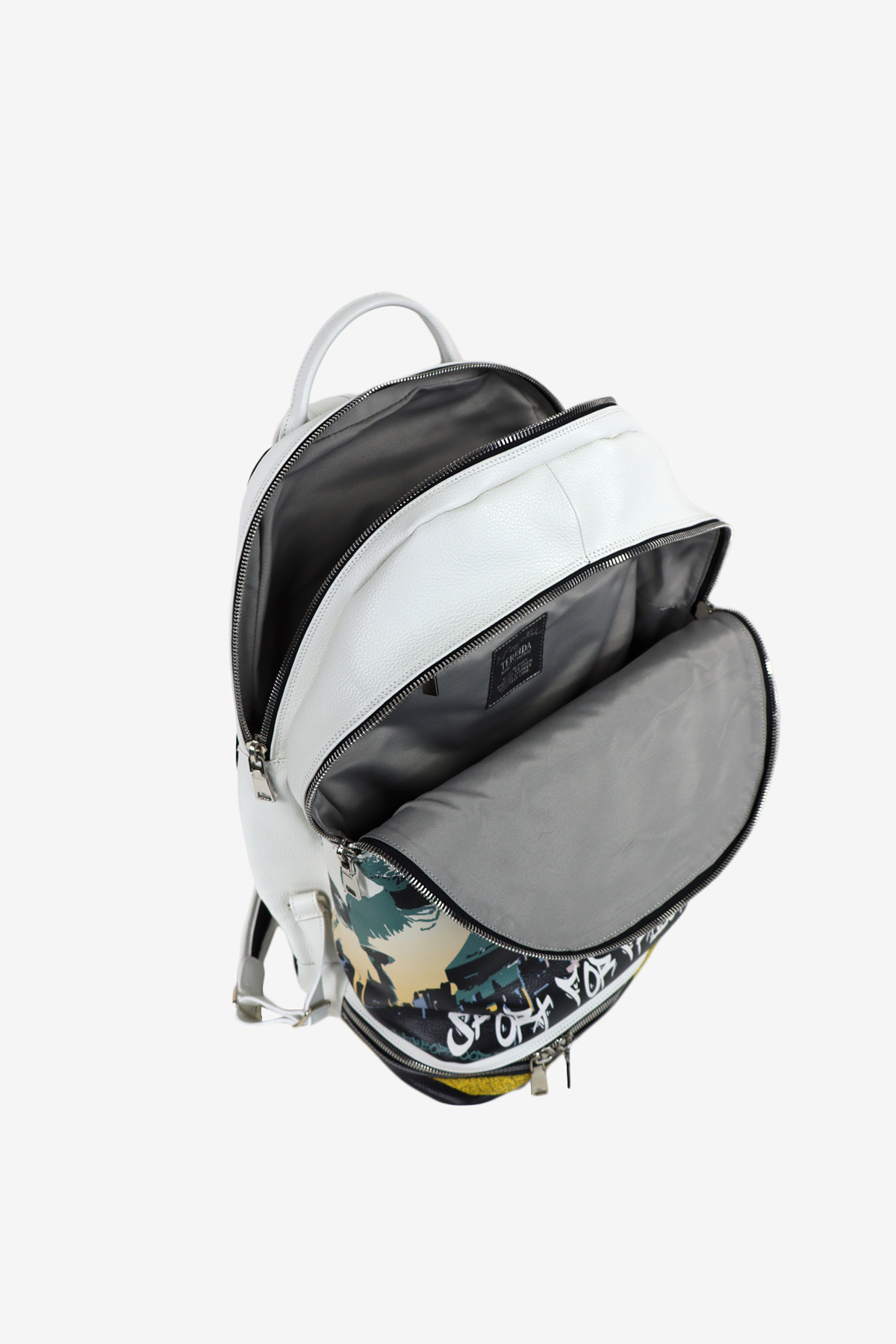 Street Backpack Terrida - Handmade in Italy, waterproof leather