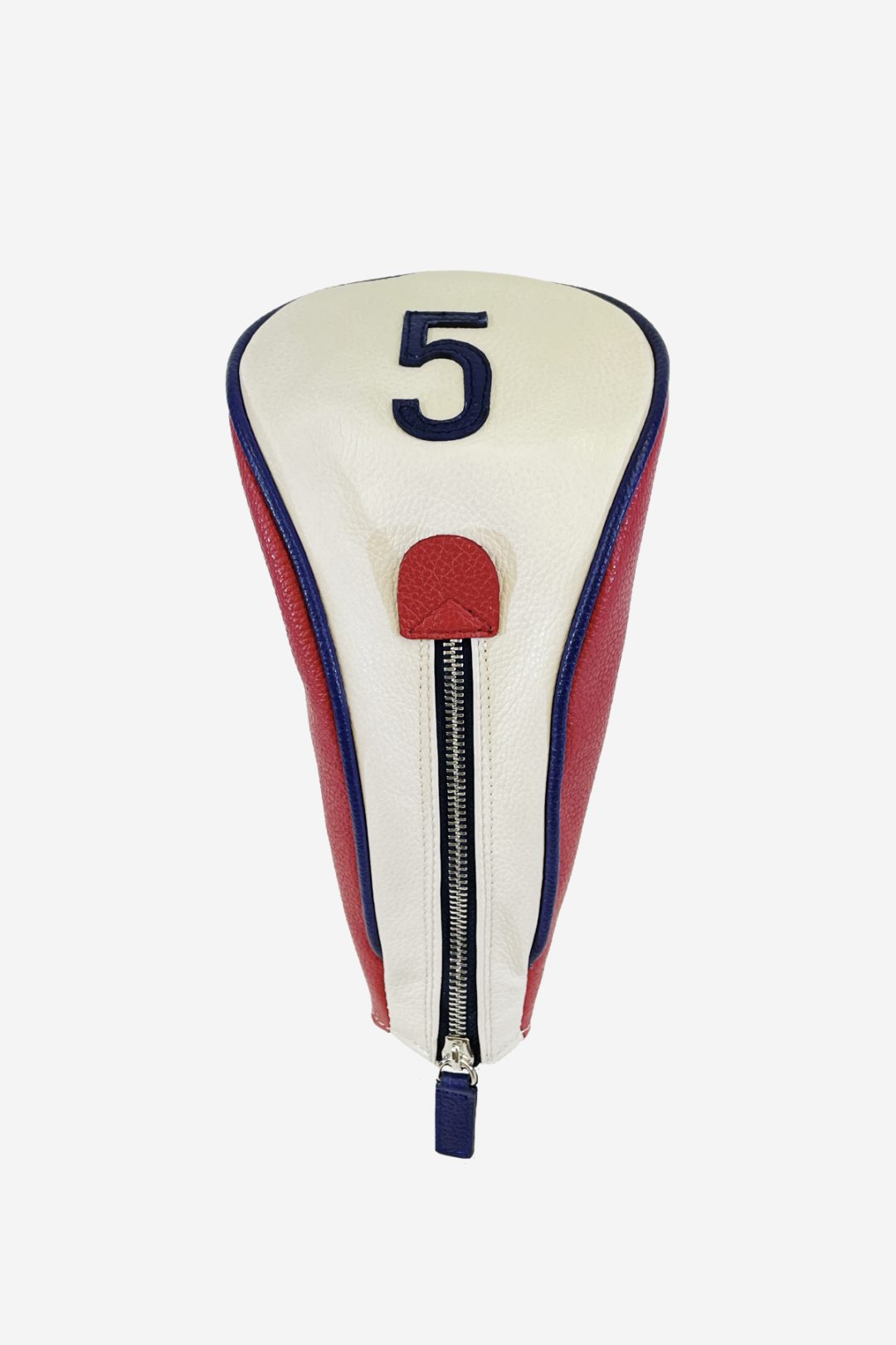 5Clubs Golf Bag + Set 3 Drive Headcovers - Terrida handmade in Italy.