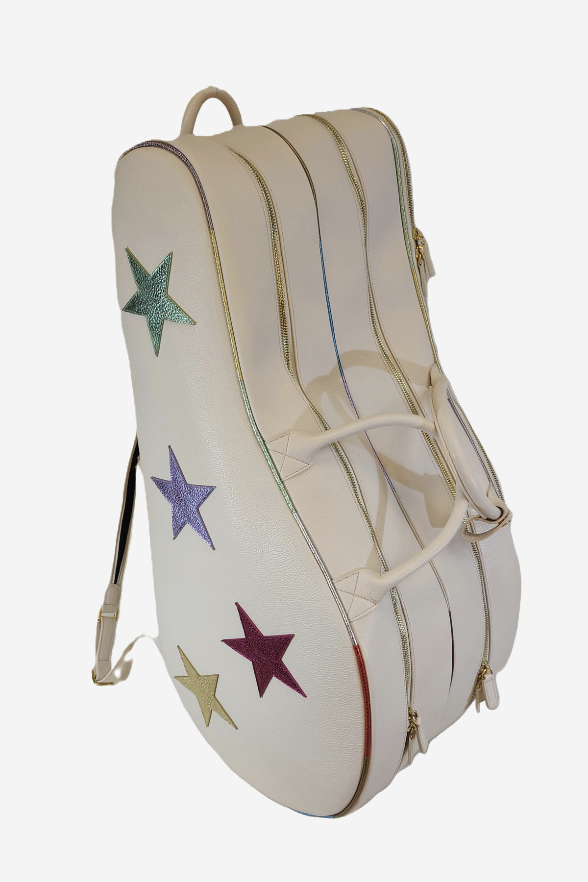 Star Backpack Tennis Bag - Terrida Made in Italy, waterproof leather